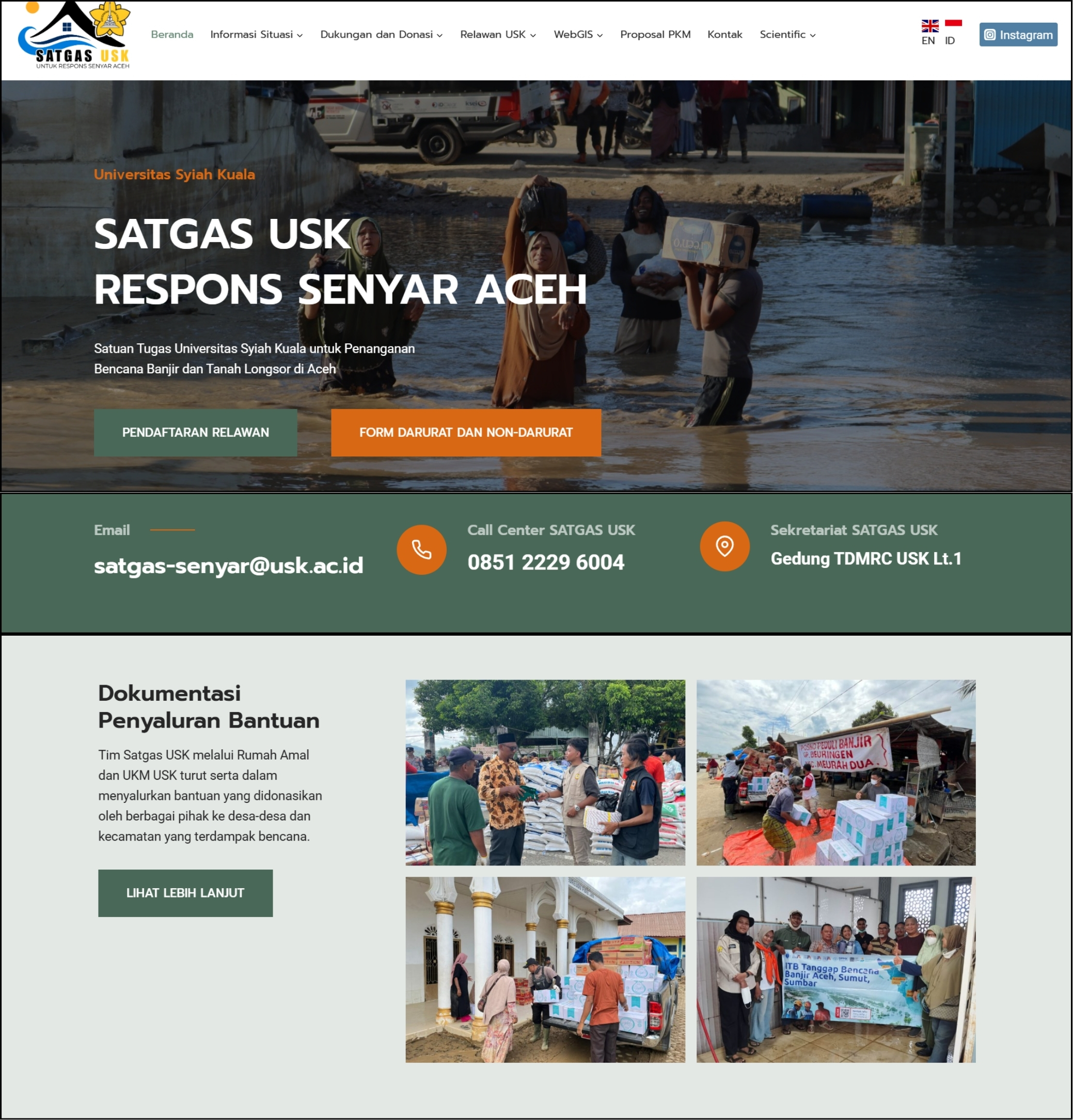 Home - SATGAS USK UNTUK RESPONS SENYAR ACEH